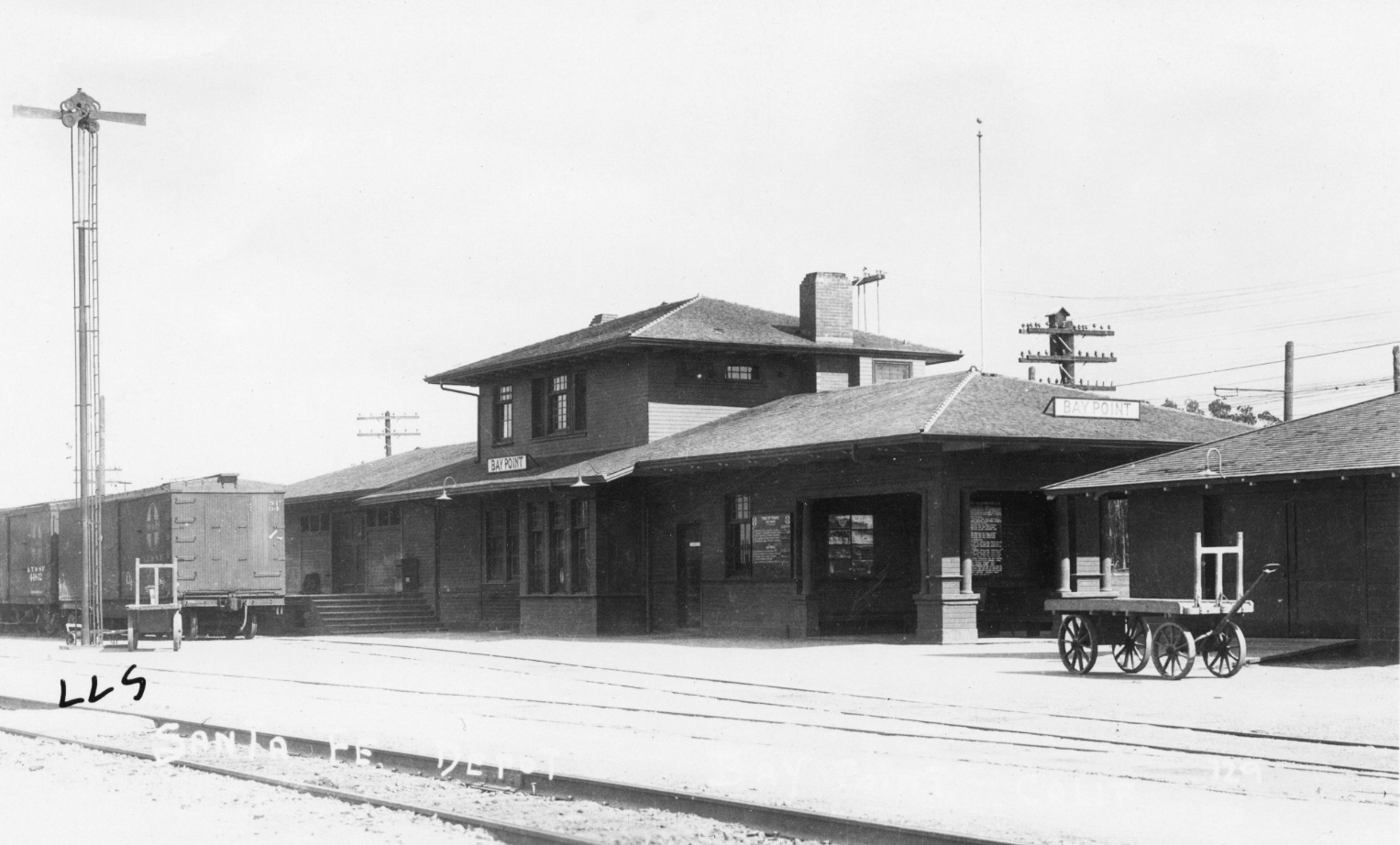 Where SN Passengers Stopped in Bay Point and Port Chicago - East Bay Hills Project